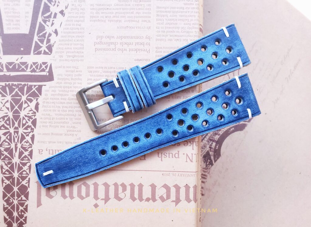 Part 2 Handmade Vintage Rust color - Railly watch strap K-leather ...